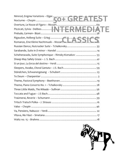 50+ Greatest Intermediate Classics for Recorder – Wild Music Publications