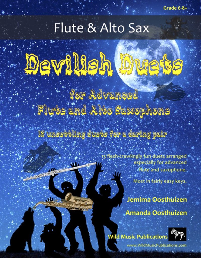 Devilish Duets for Advanced Flute and Alto Saxophone – Wild Music ...