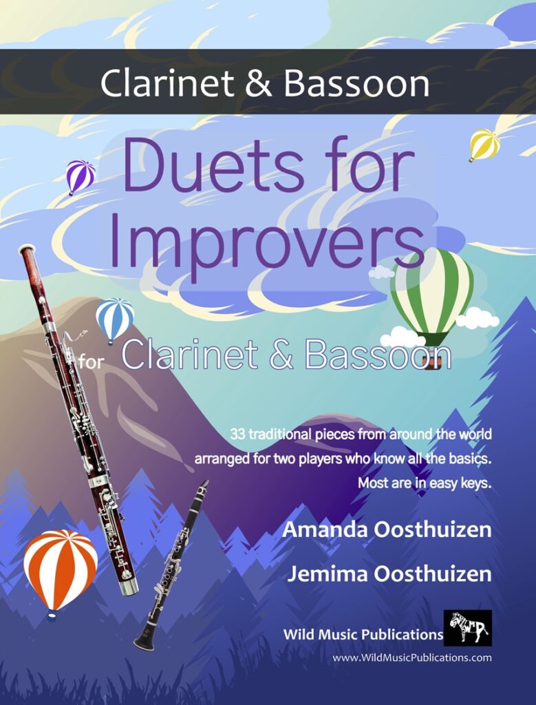 Duets for Improvers for Clarinet and Bassoon – Wild Music Publications