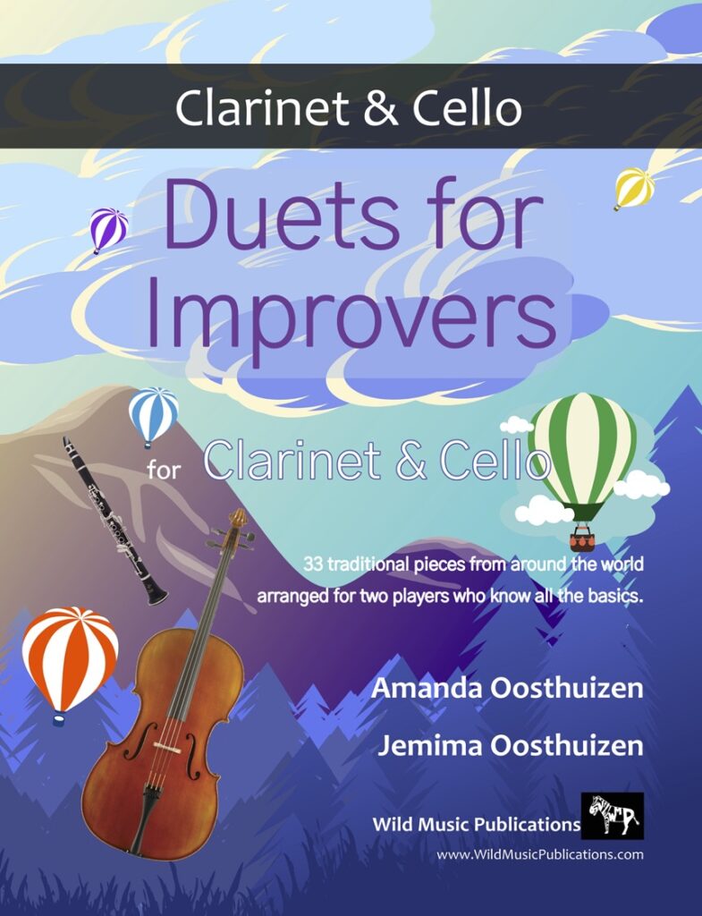 Duets for Improvers for Clarinet and Cello – Wild Music Publications