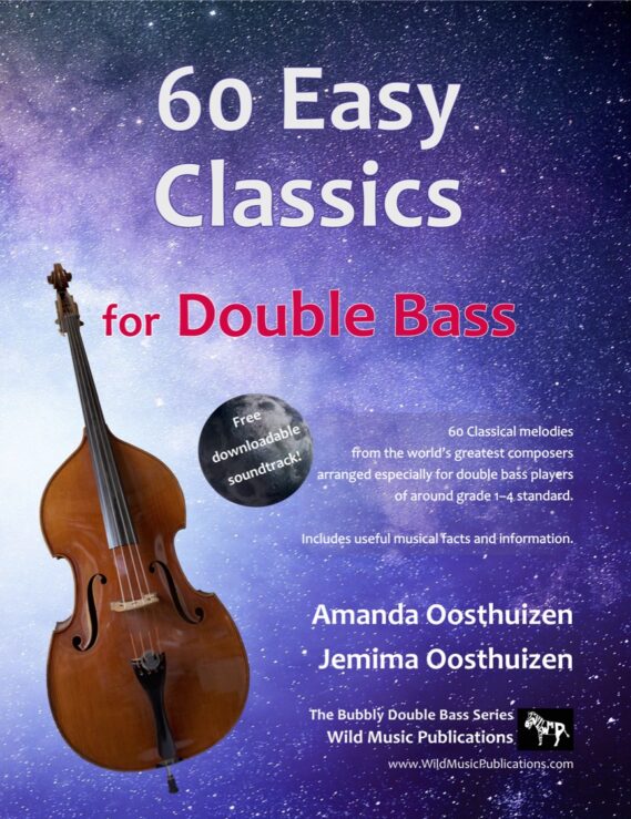 60 Easy Classics for Double Bass – Wild Music Publications