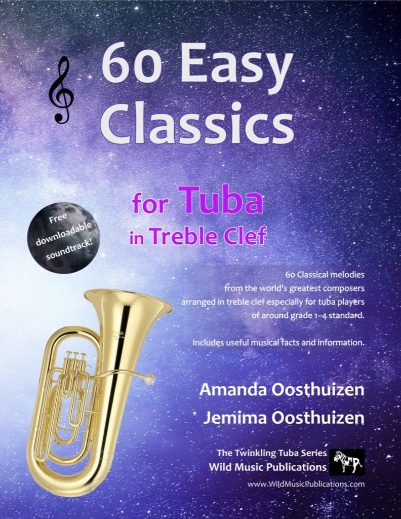 50+ Greatest Classics for Tuba in Treble Clef – Wild Music Publications
